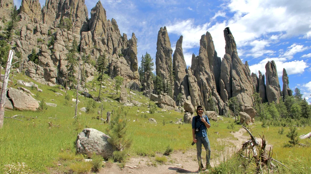 Cathedral Spires Hike in Custer State Park in the Black Hills of South ...