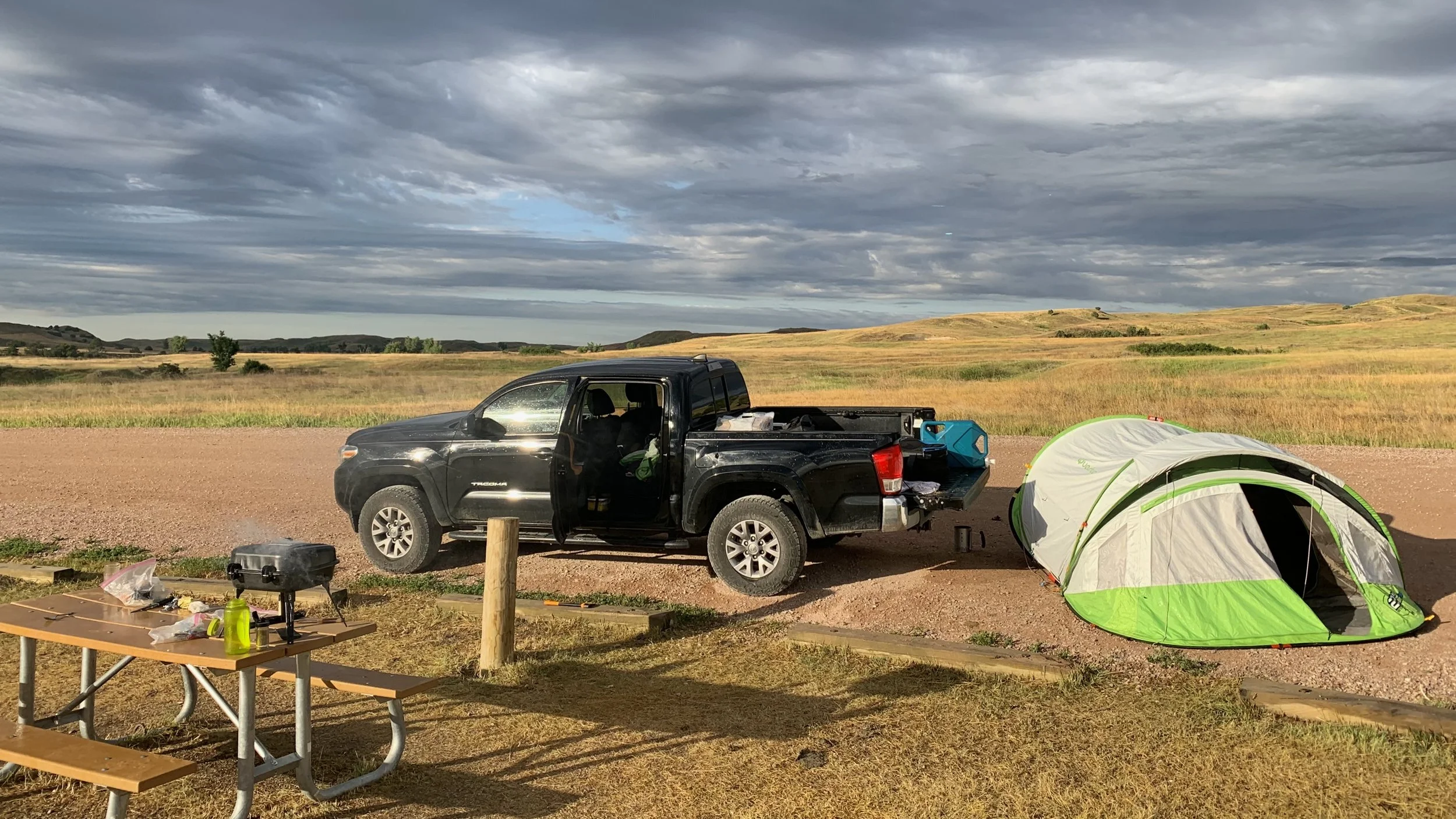 Sage Creek Campground in Badlands National Park in South Dakota — The ...