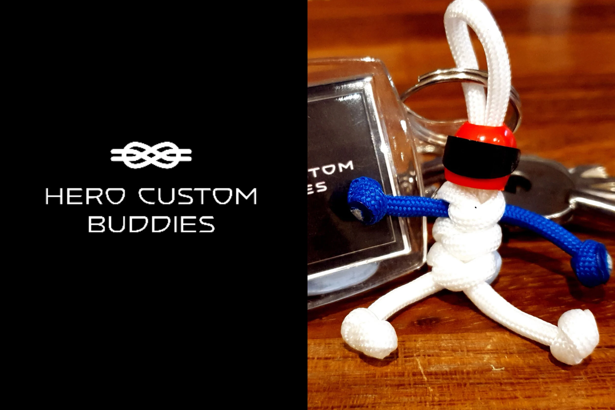 Hero Custom Buddies Paracord Buddy Keychains Paracord Buddy Keychains ...