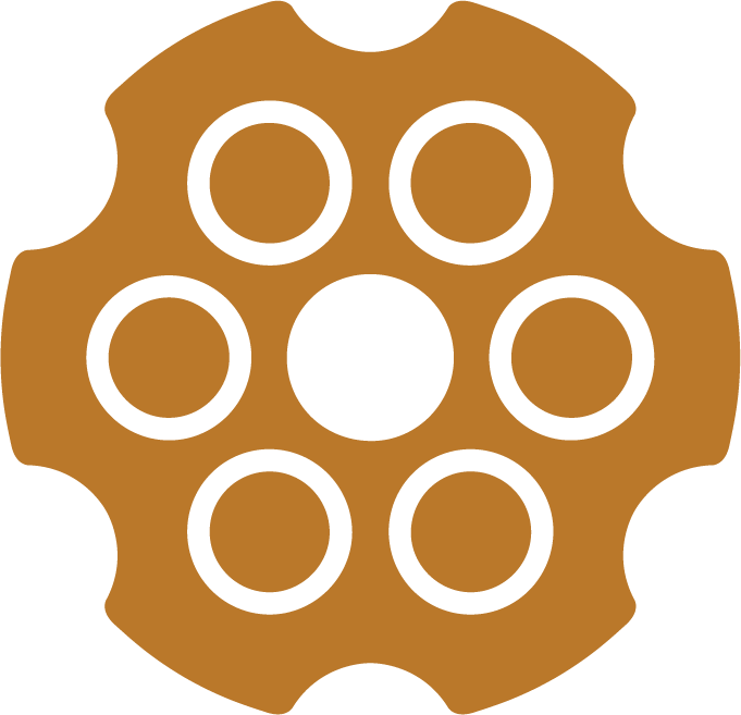 Revolver Cylinder Vector
