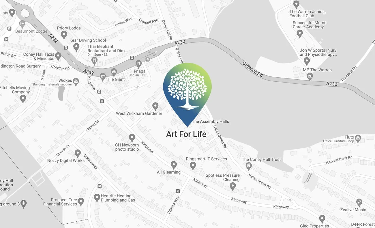 Locations - Our class venues — Art For Life