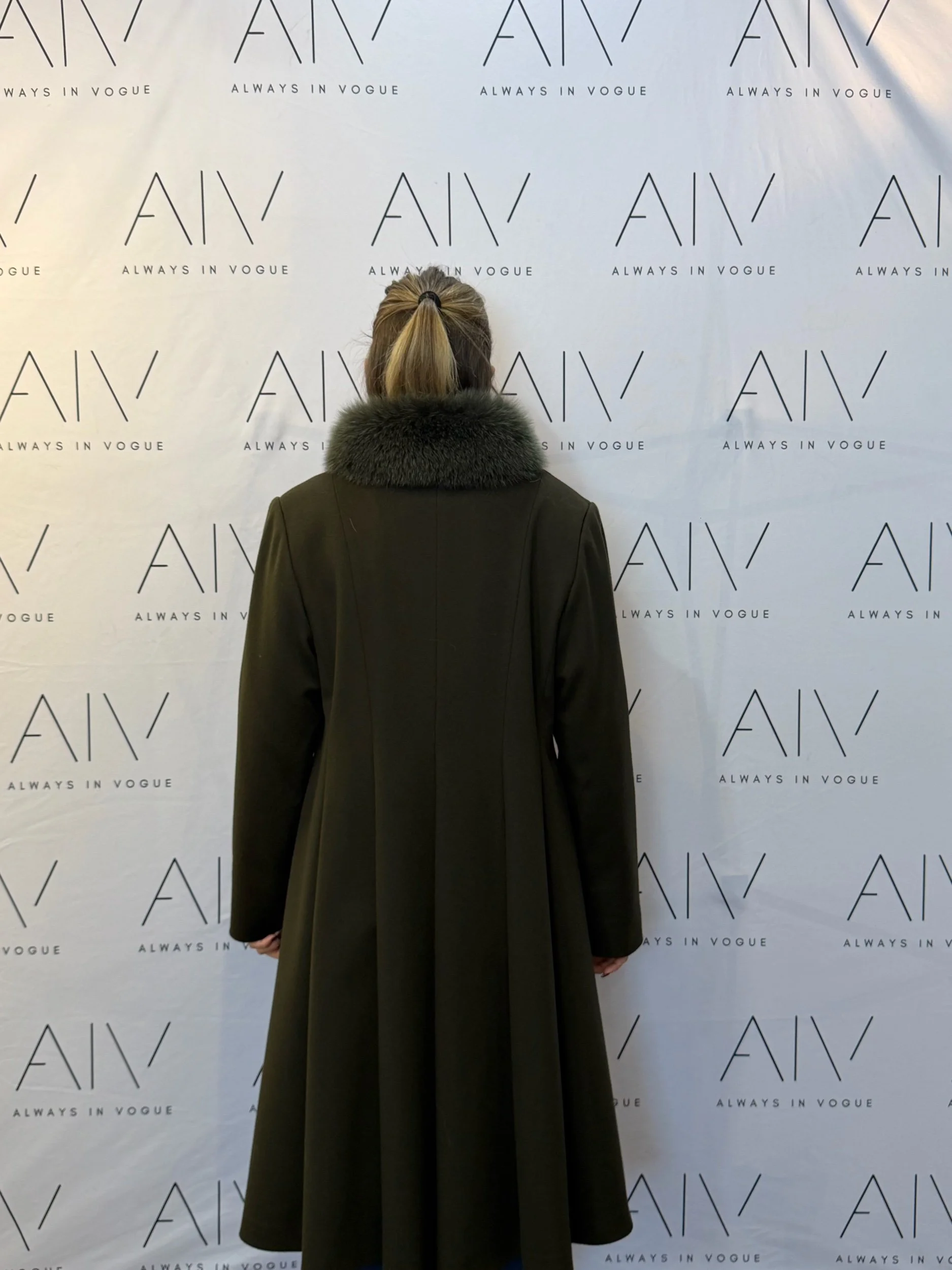Cashmere/Fox Coat — Always in Vogue