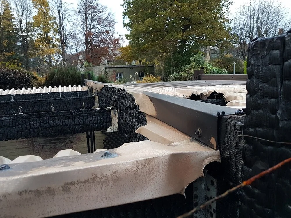 Fire Damaged Car Port — Insurance Repairs & Restoration Specialists ...