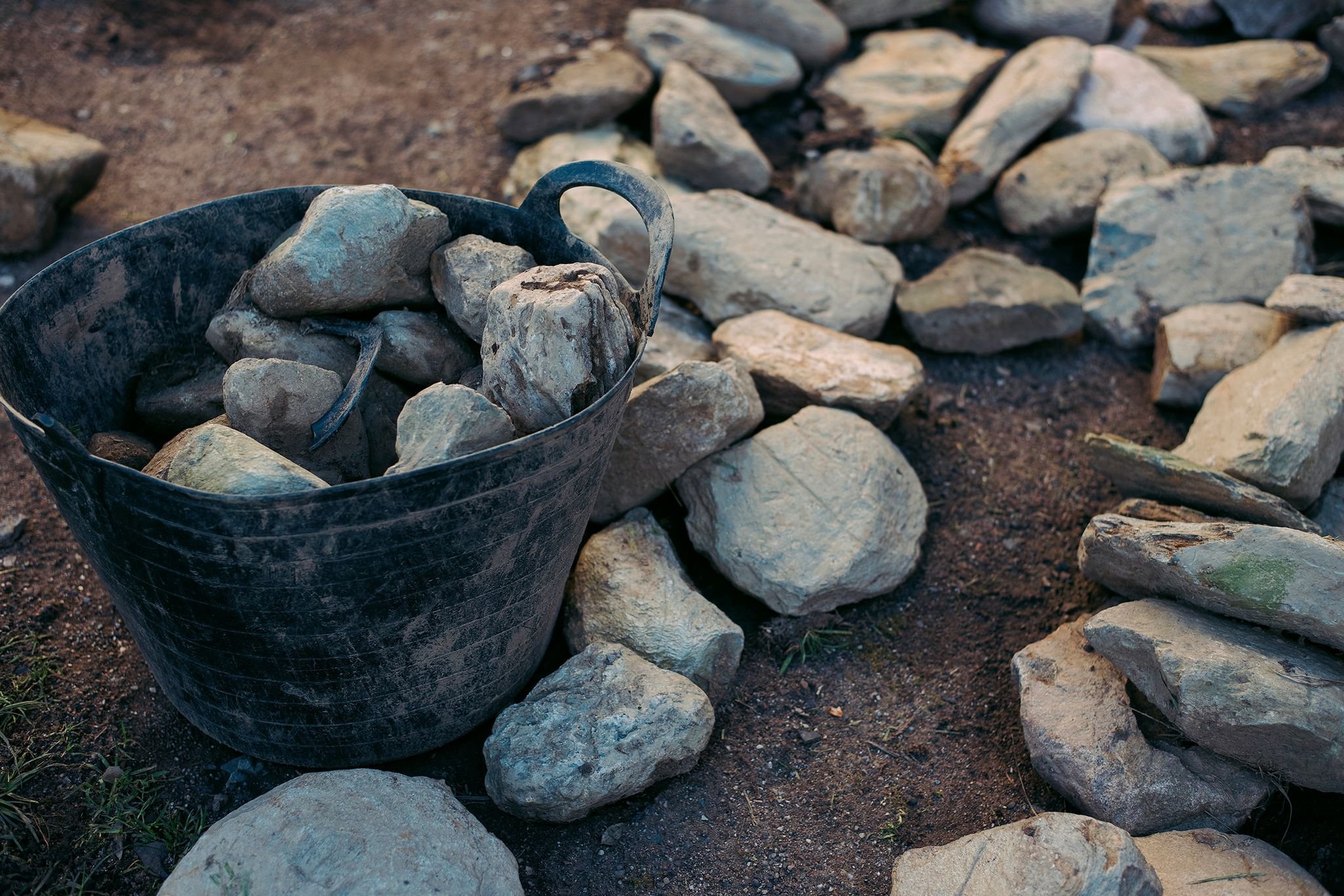 Dry Stone Wallers in Perthshire, Scotland. Drystone walls, drystone ...
