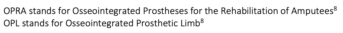 Prosthetic Options — PSYONIC