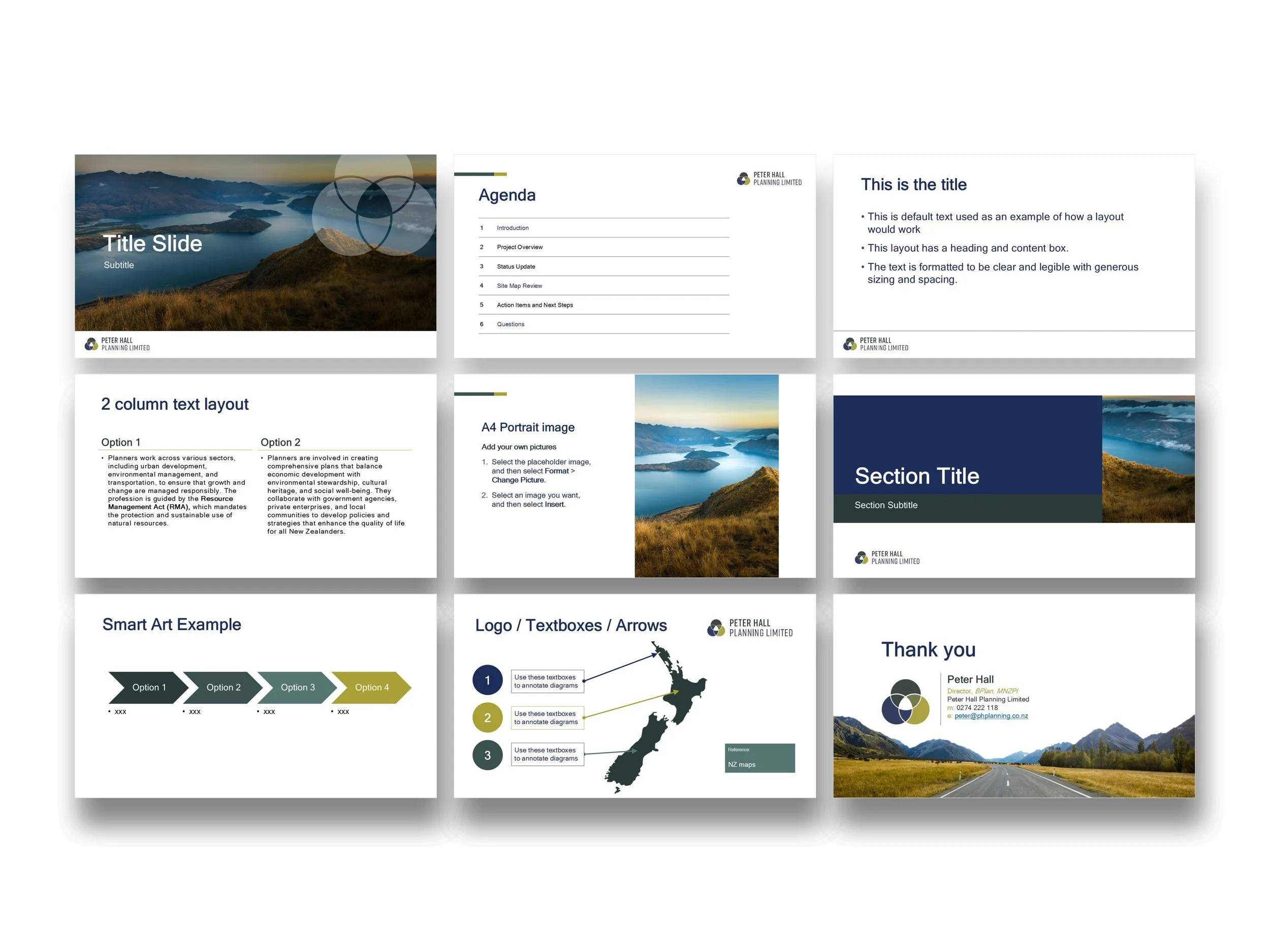 Custom PowerPoint Template — On Format