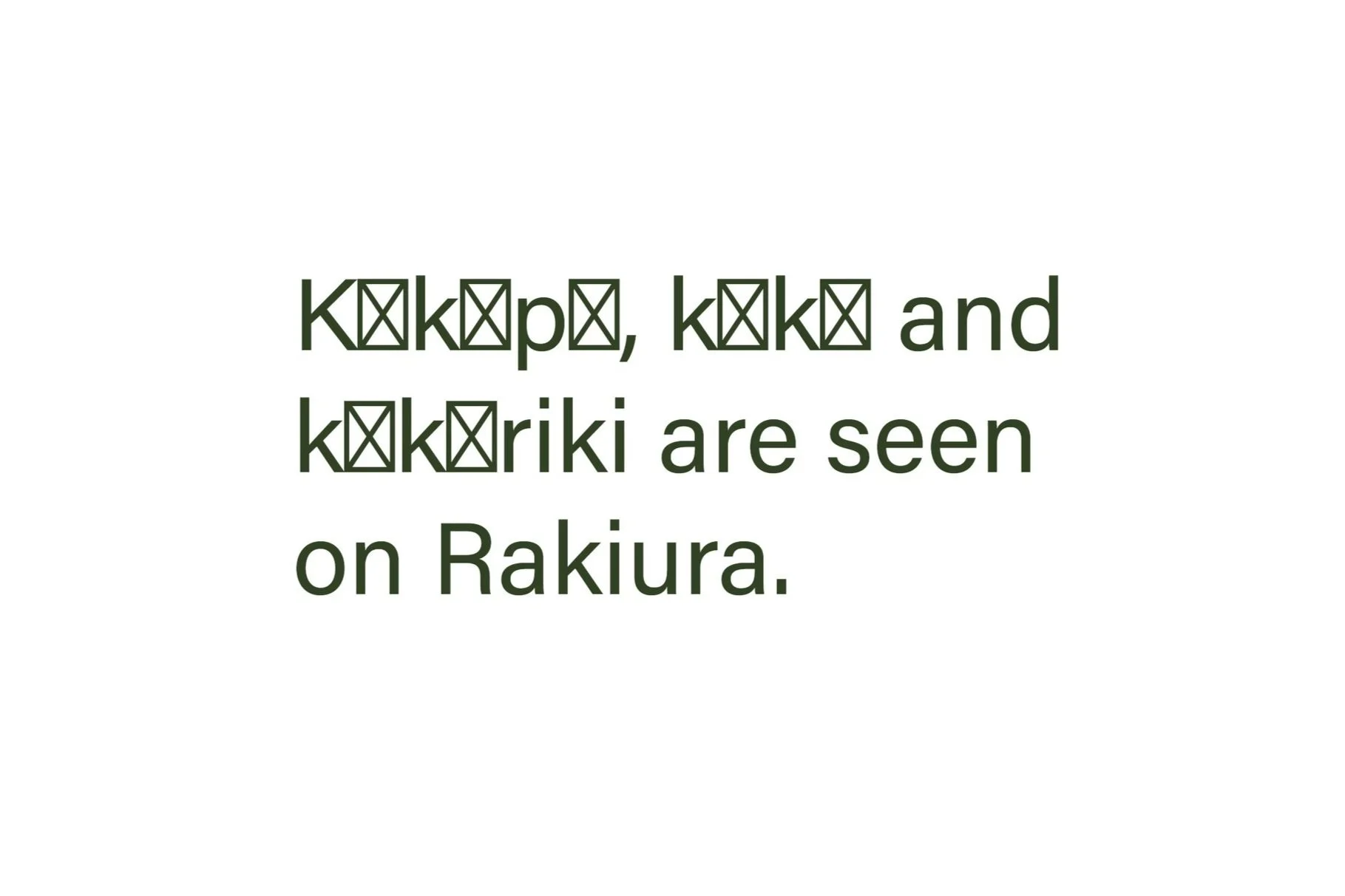 Māori macrons - how to choose a compatible Google Font — On Format — On ...