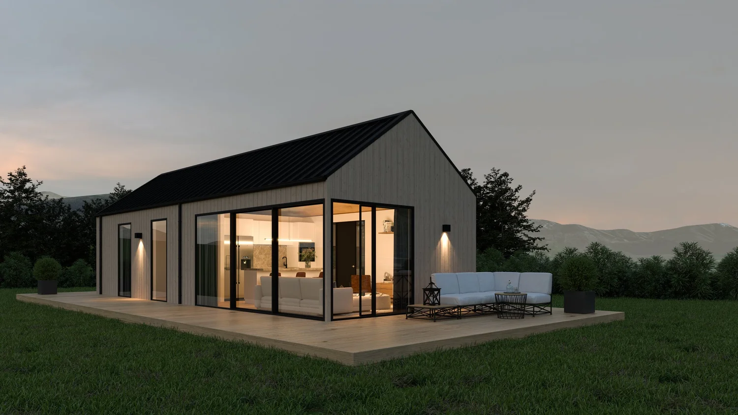 Oke 1 Bedroom Prefabricated Home For Your Getaway — Module Made