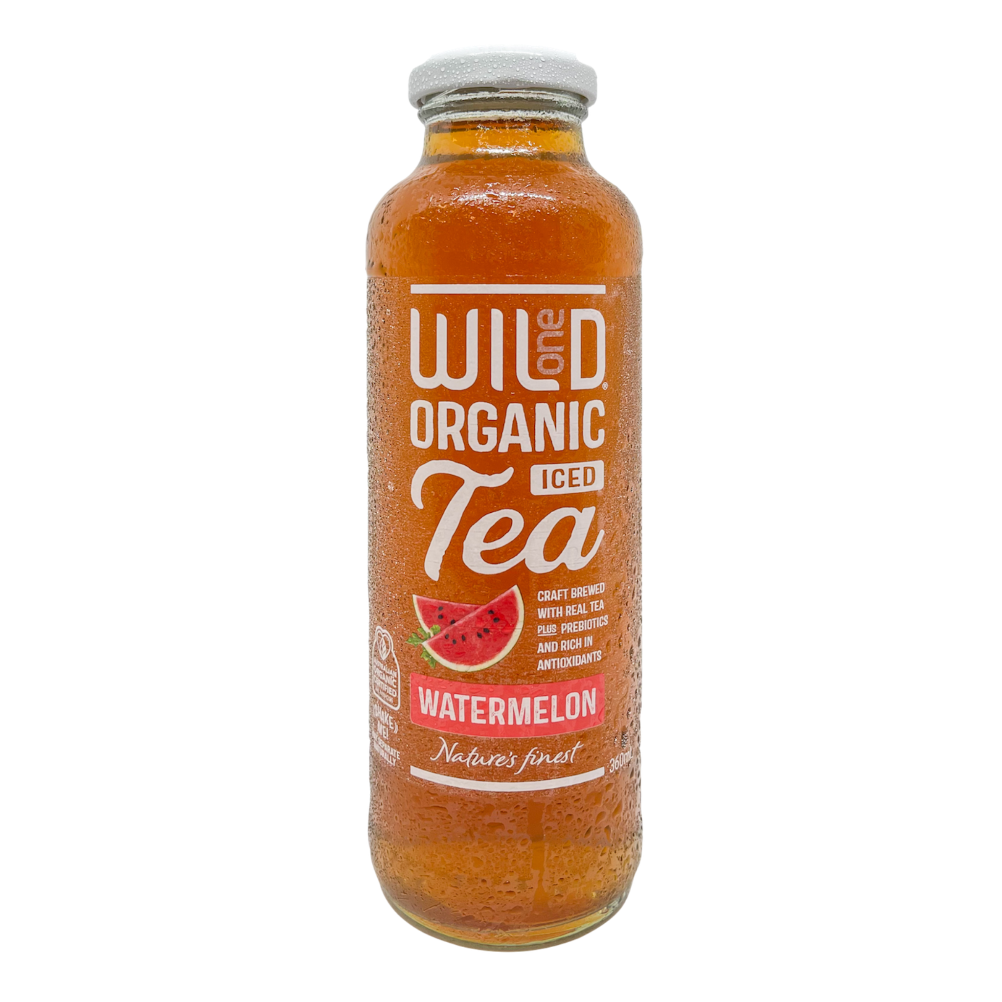 Organic Lemon Iced-Tea – 12 x 360ml — Wild One Beverages