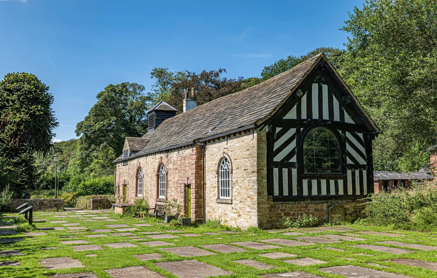Chapel open to the public — Chadkirk Chapel