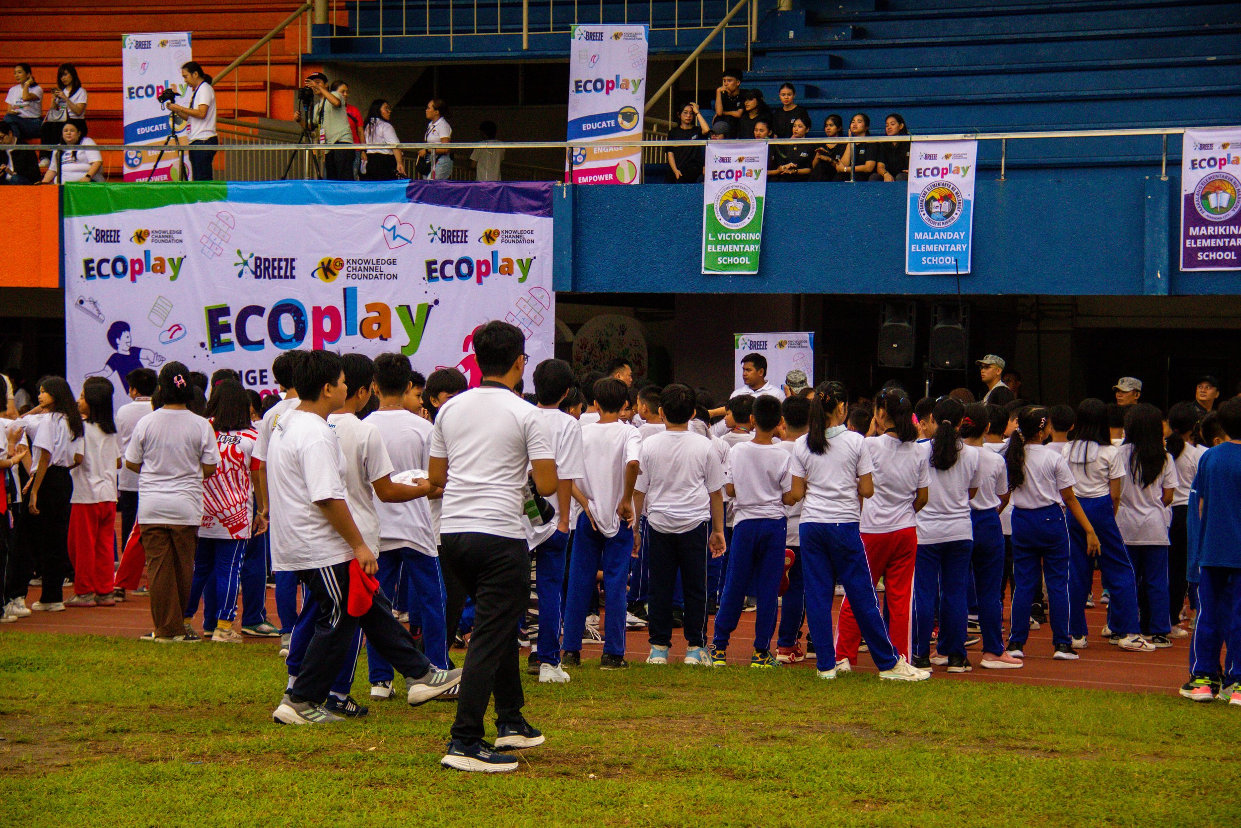 Sige sa mantsa, tuloy ang laro sa EcoPlay hatid ng KCFI at Breeze sa mga kabataan ng Marikina ...