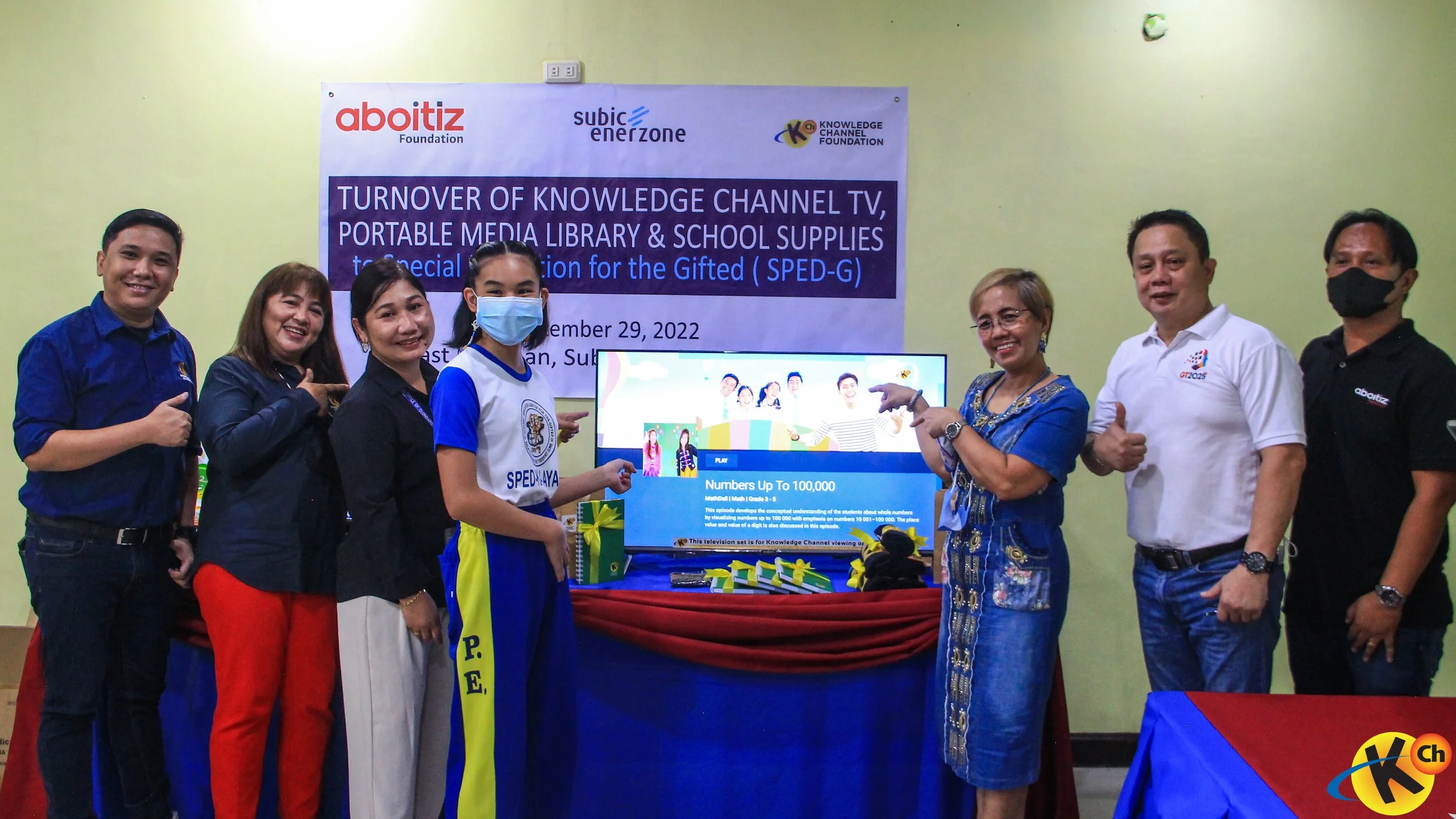 KCFI and Subic EnerZone Corporation bring Knowledge Channel to Special ...