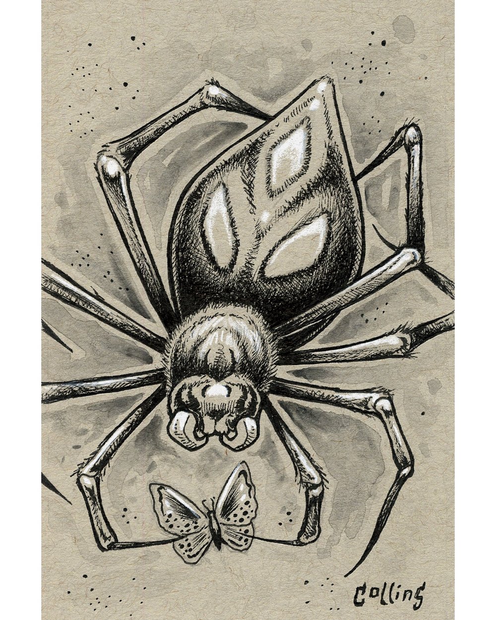 Gum Skull Limited Edition Print — Bryan Collins Art & Novels