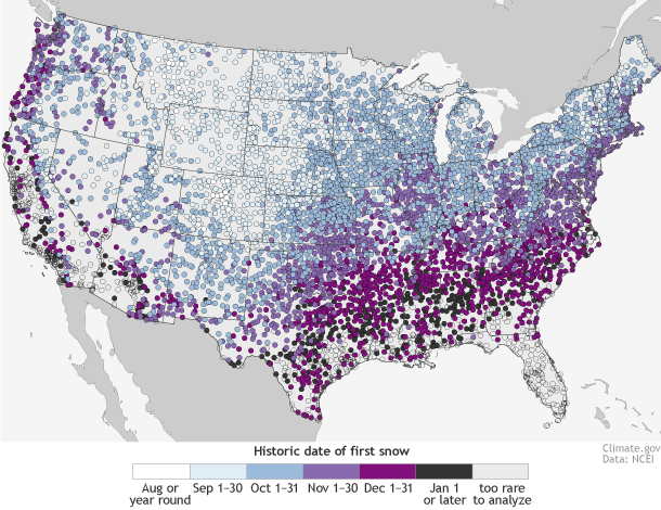Fun Facts about First Snowfall of the Season — STM Weather - Full ...