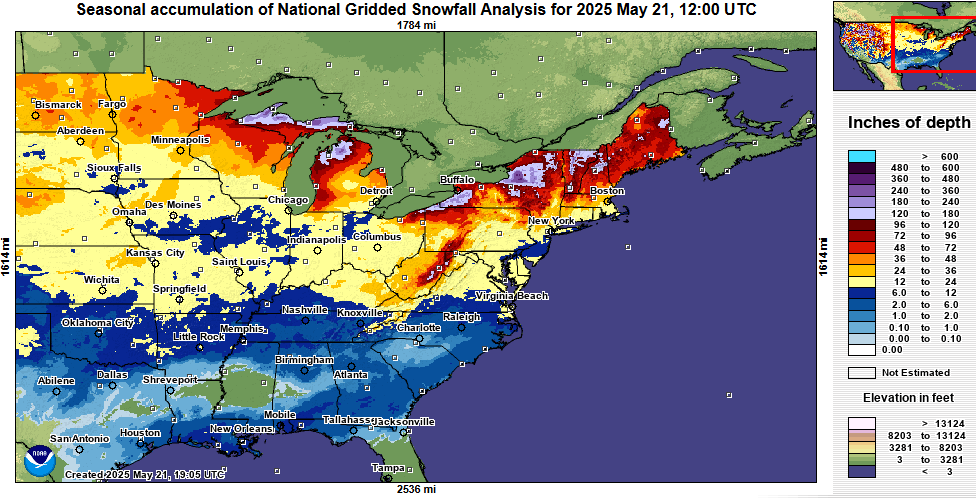 A Review of 2024-2025 U.S. Snow Season — STM Weather - Full Service ...