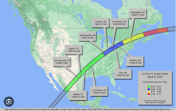 The Great North American Eclipse – April 8, 2024 — STM Weather - Full ...