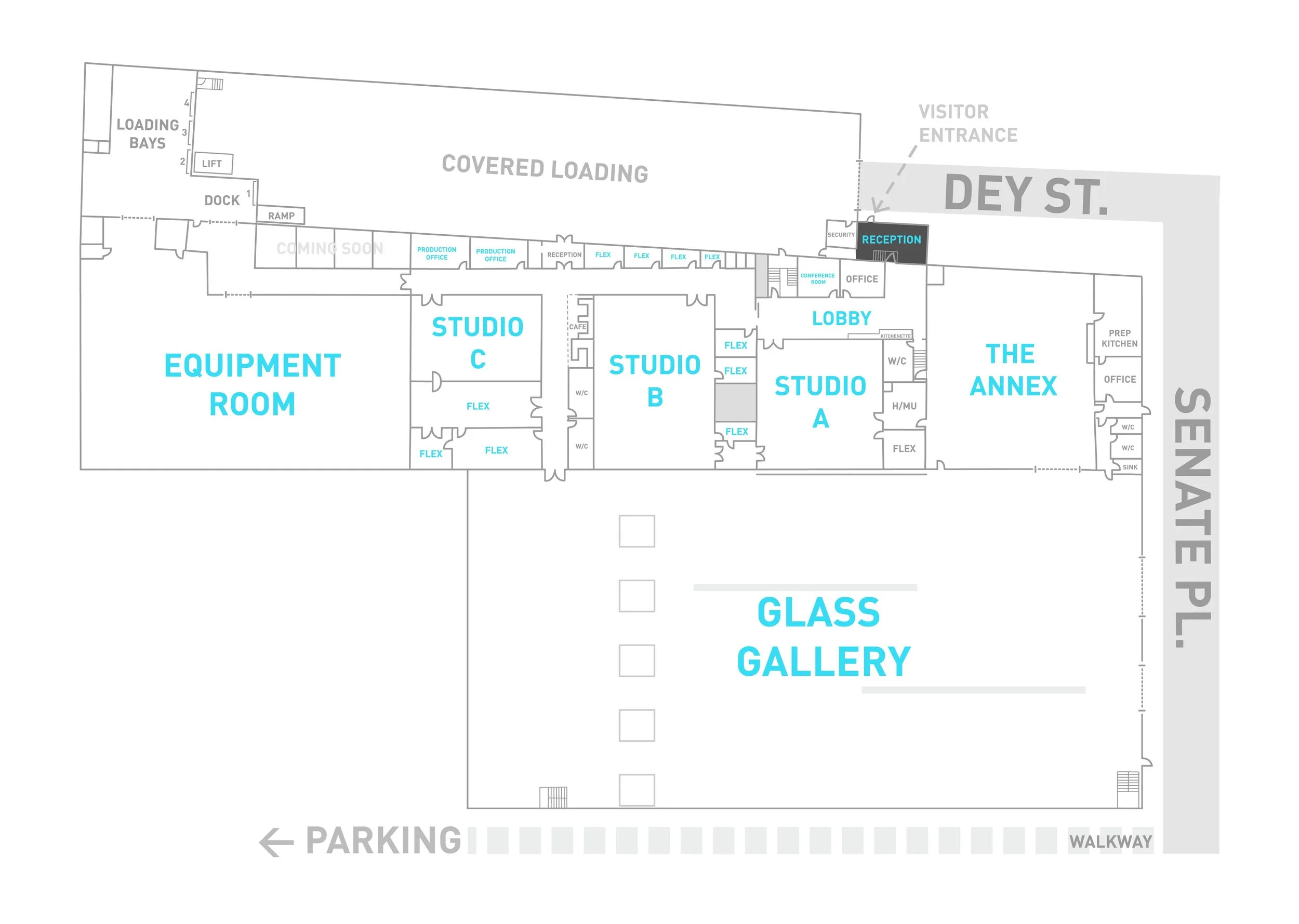 Reception at Parlay Studios