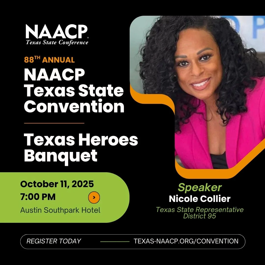 88th Annual State Convention Texas heroes Banquet — Texas NAACP State ...