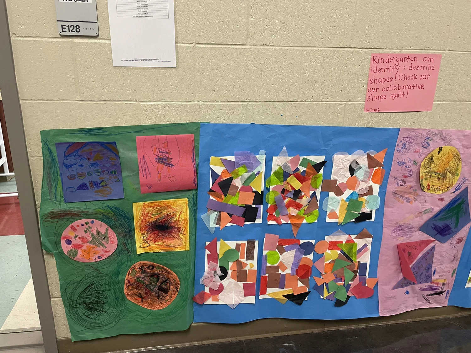 Learning Shapes Through Collaborative Quilts — KID smART Education ...
