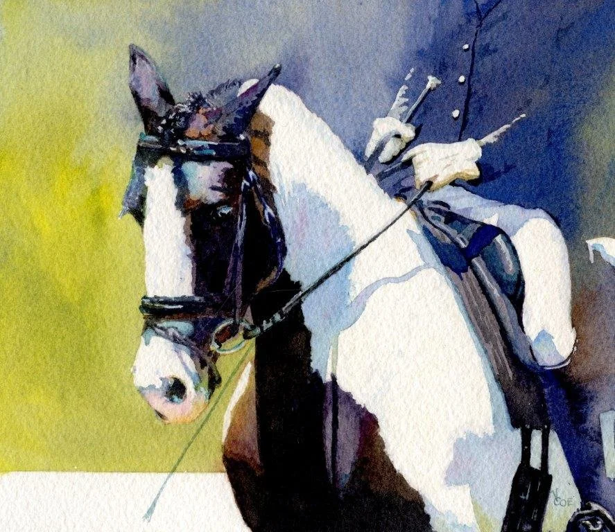 Confidently Paint Horses in Watercolor with Valerie Coe — Bluebird Studios