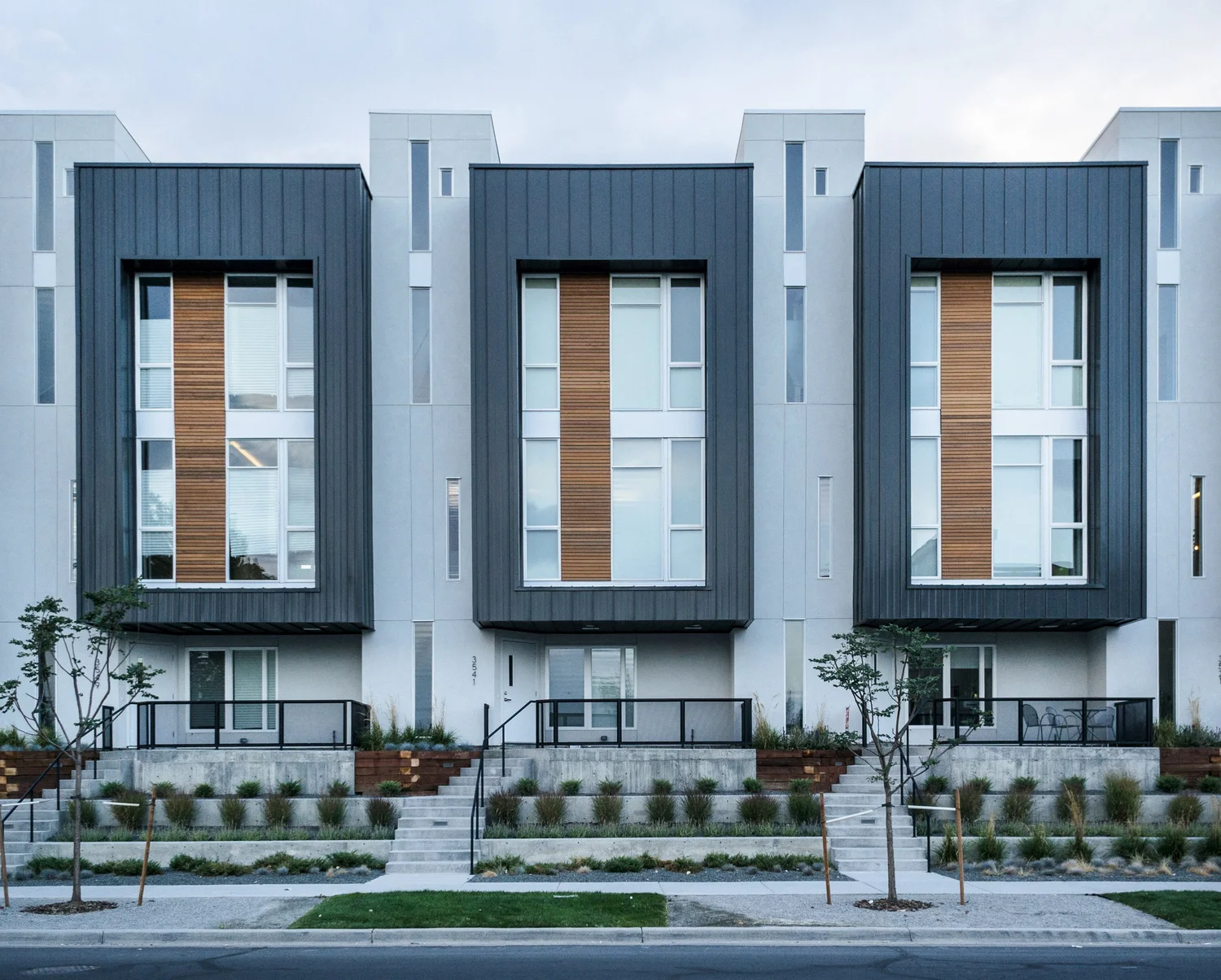 Modern Townhomes LEED Gold Modern Architecture by Best Colorado ...