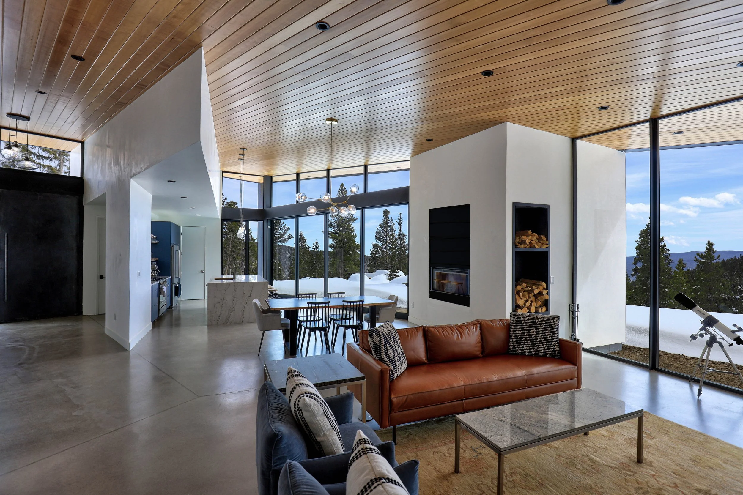 Echo Mountain Retreat - Squaw Mountain - Modern Luxury Residence ...