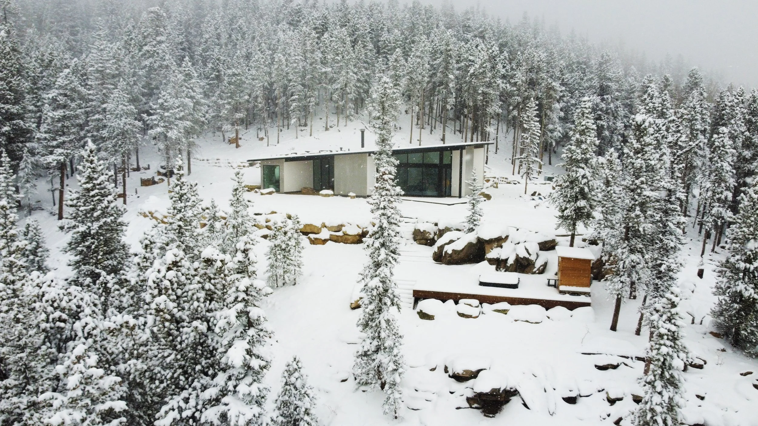Echo Mountain Retreat - Squaw Mountain - Modern Luxury Residence ...
