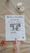 Periódico de bodas personalizado — Frida Enamorada Shop