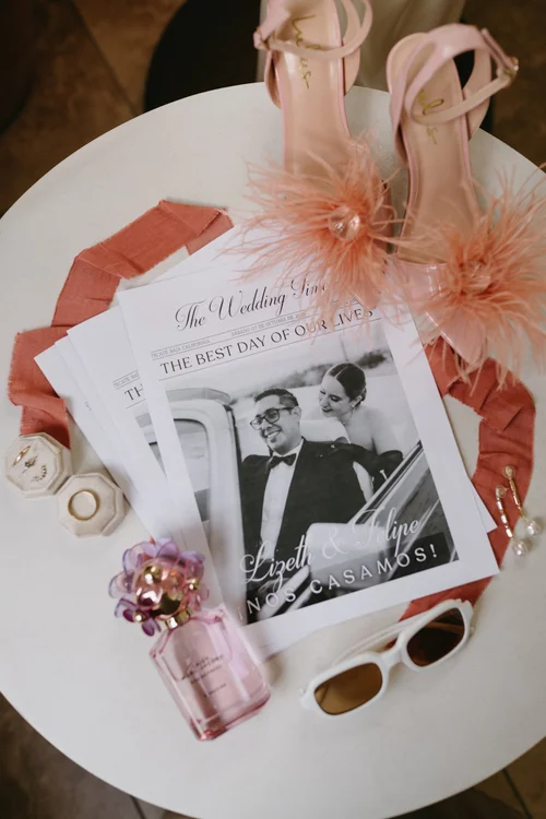 Periódico de bodas personalizado — Frida Enamorada Shop