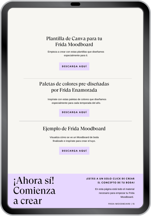 Frida Moodboard — Frida Enamorada Shop