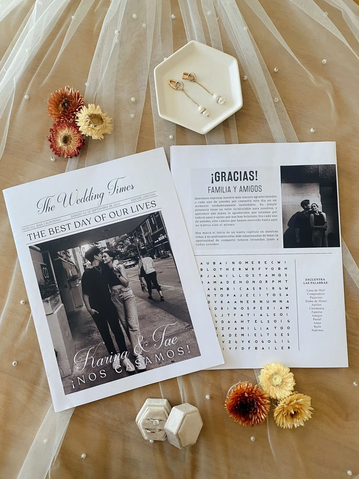 El periódico de tu boda — Frida Enamorada Shop