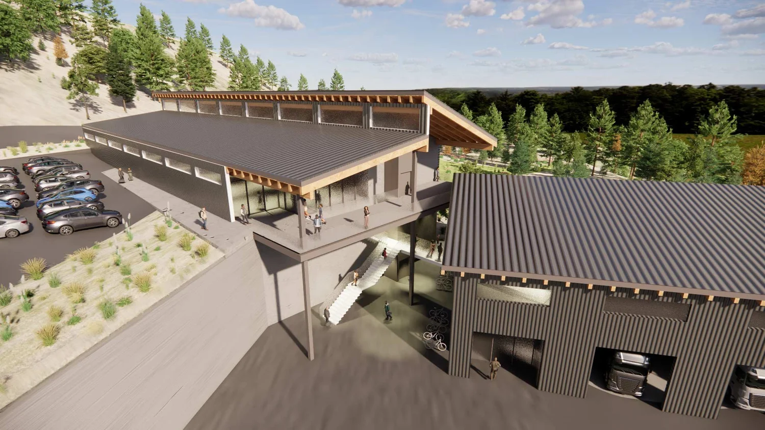 West Linn Public Works | Architecture Oregon —Scott Edwards Architecture