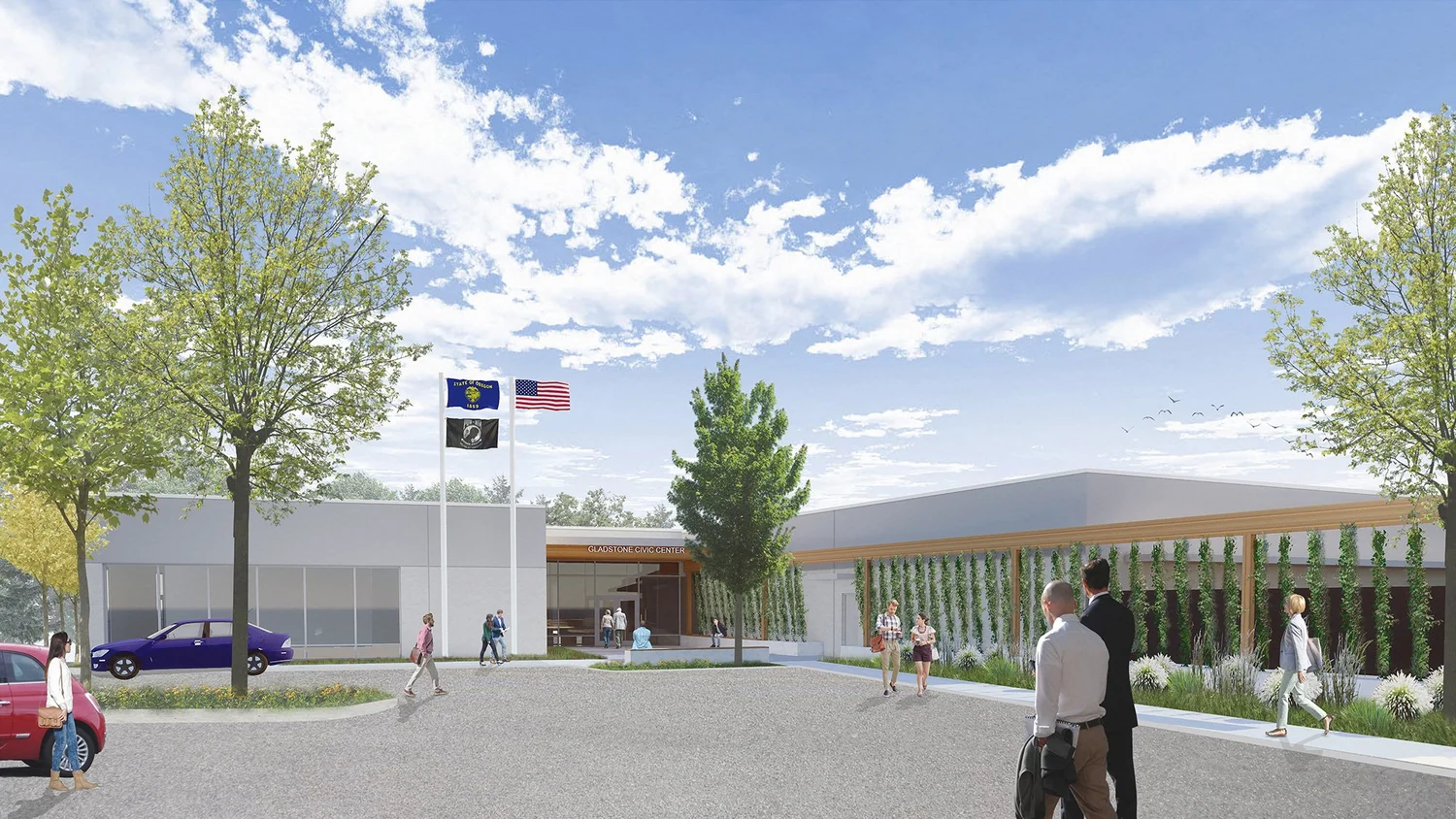 Gladstone Civic Center and Police Station | City Hall and Public Safety ...