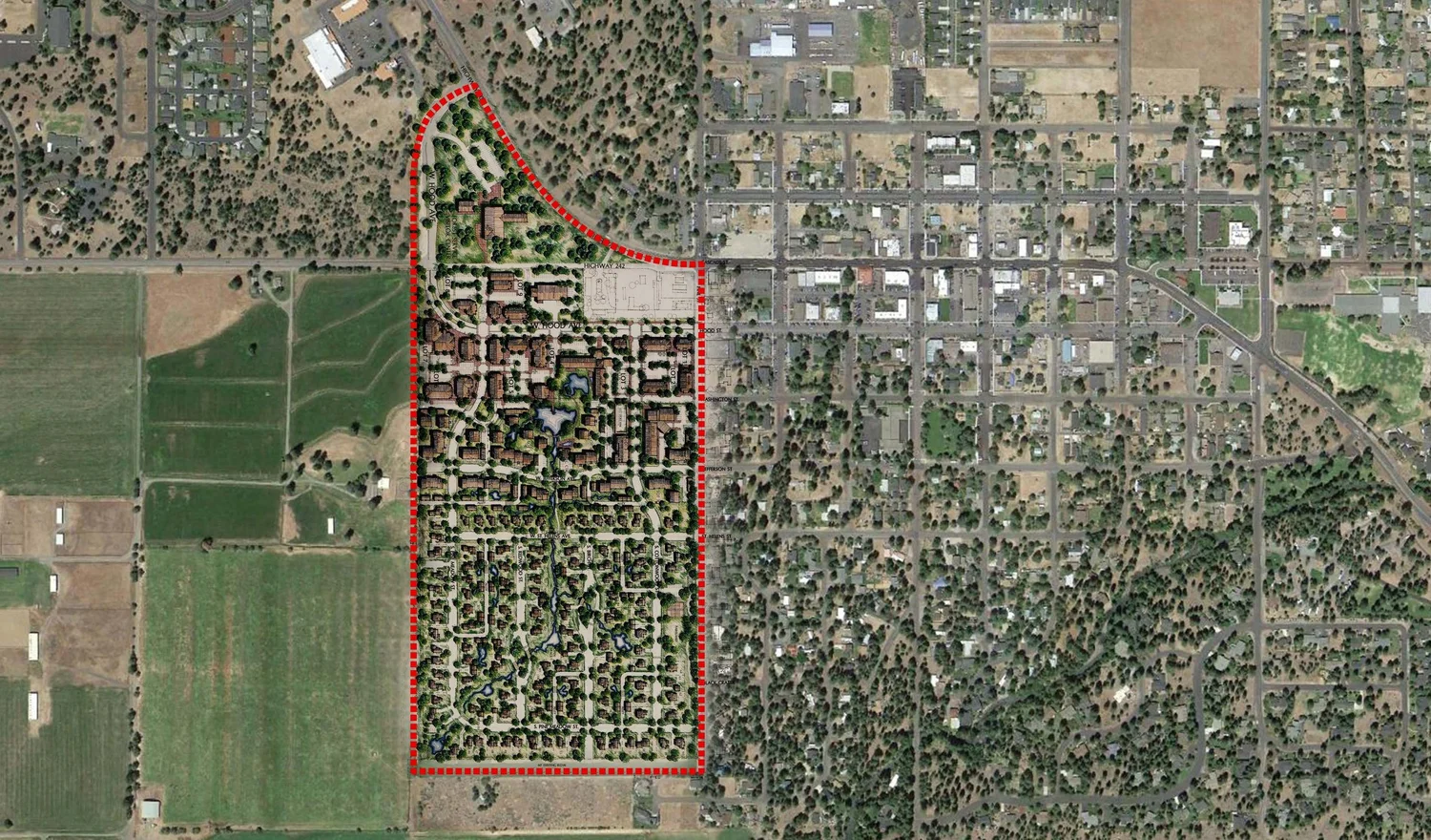 Pine Meadow Village Master Plan | Architecture Oregon —Scott Edwards ...