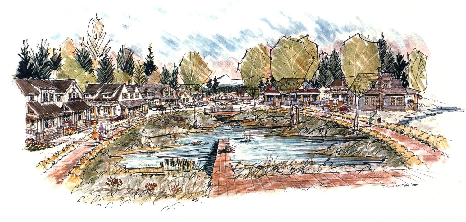 Pine Meadow Village Master Plan | Architecture Oregon —Scott Edwards ...
