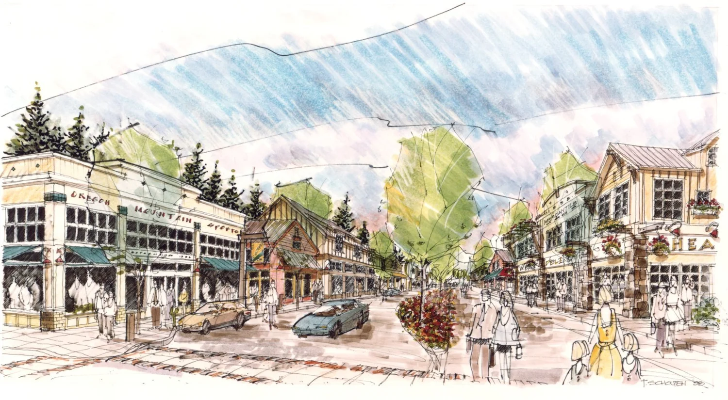 Pine Meadow Village Master Plan | Architecture Oregon —Scott Edwards ...