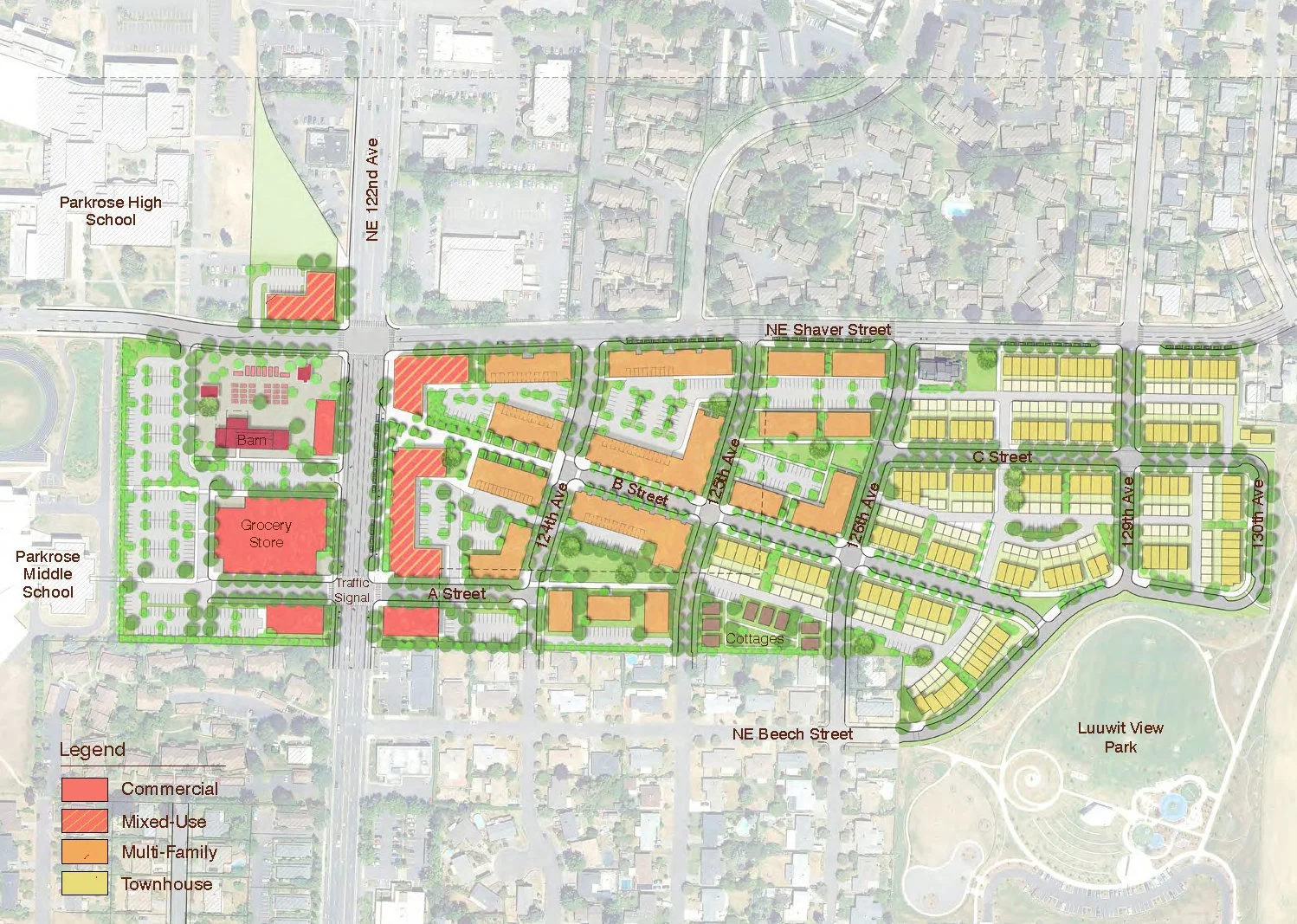 Parkrose-Argay Development Plan —Scott Edwards Architecture