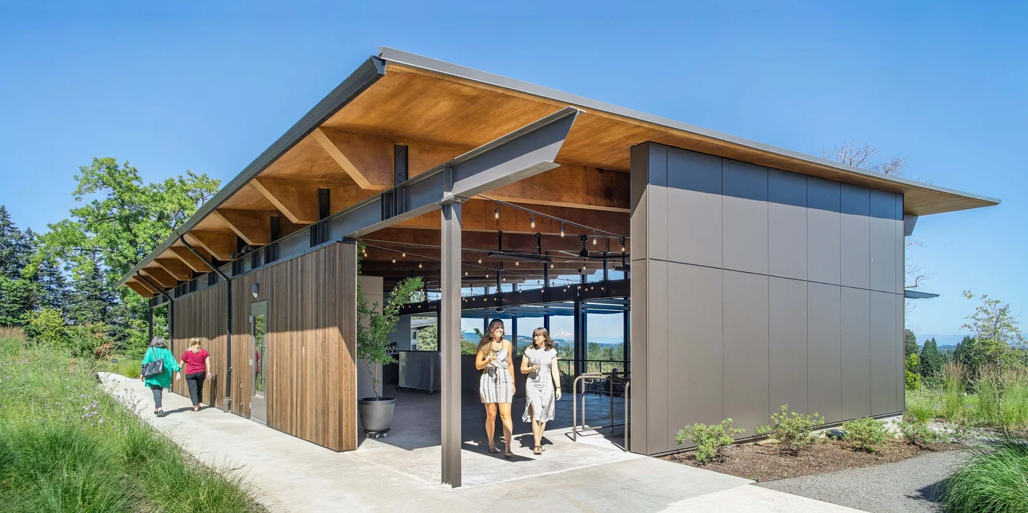 Willamette Valley Vineyards Pavilion | Architecture Oregon —Scott ...