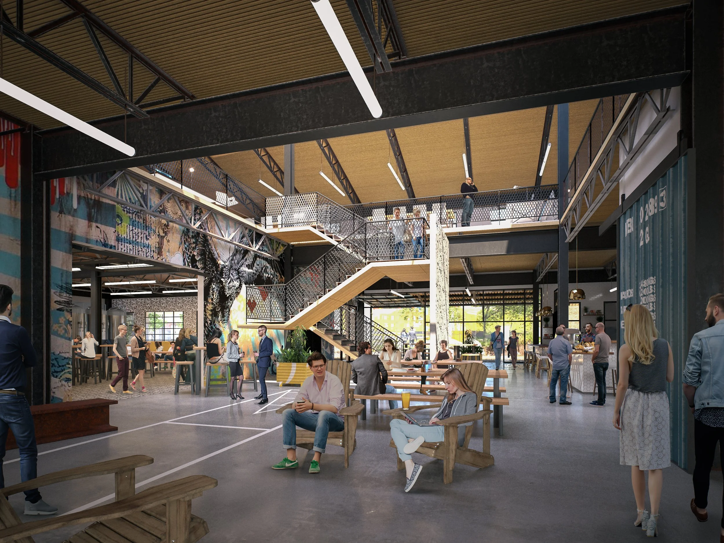 Vancouver Office Campus | Commercial and Creative Office Architecture ...