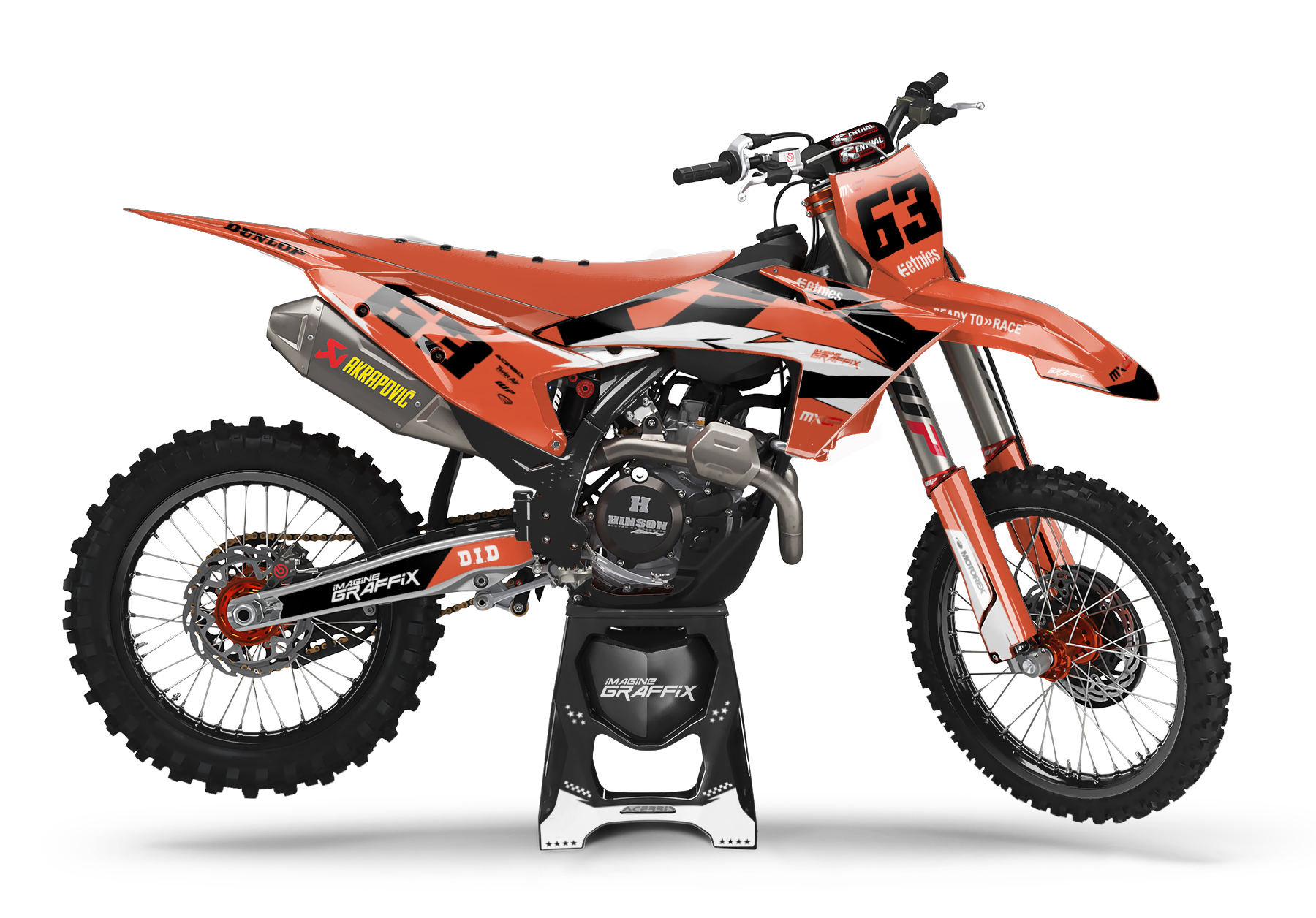 High Quality Motocross Graphics - Courier to your door - Pretoria