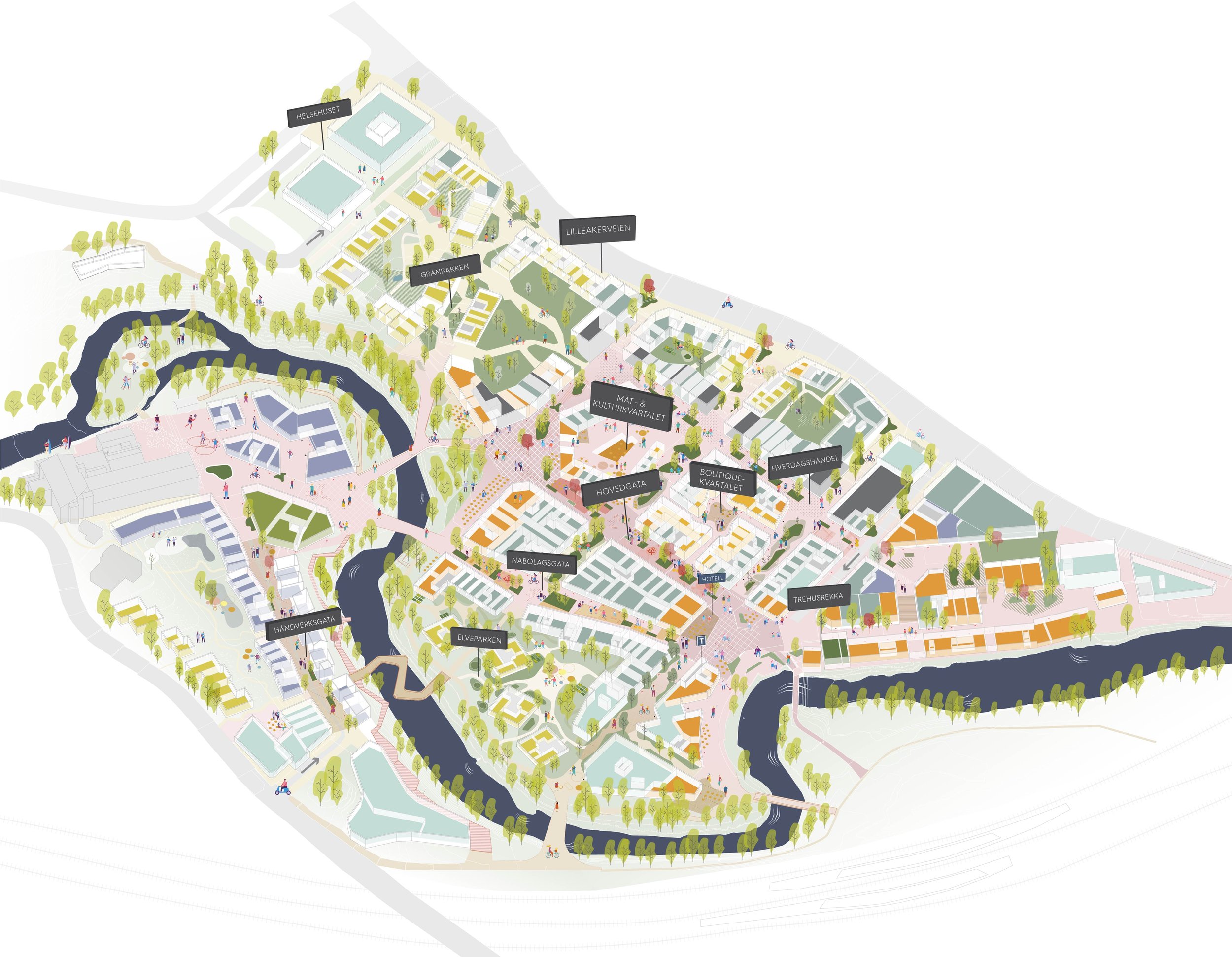 Lilleakerbyen — A-Lab