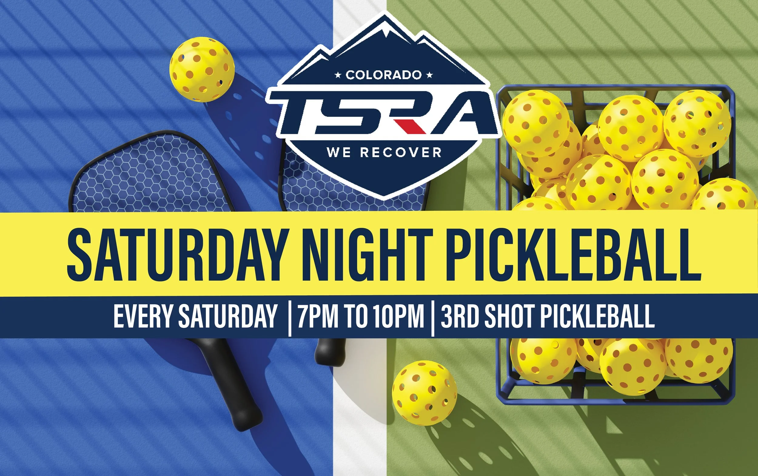 Saturday Night Pickleball — TSRA of Colorado