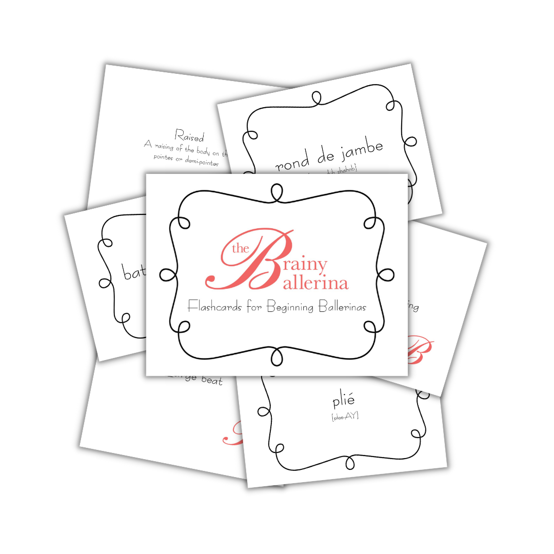 Ballet Terminology Flashcard Bundle — The Brainy Ballerina®