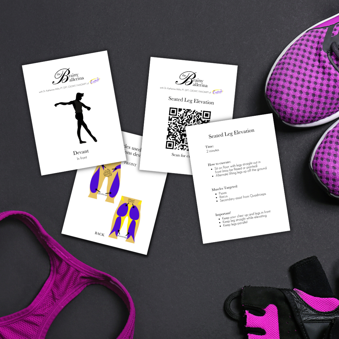 Flashcards for Beginning Ballerinas — The Brainy Ballerina®