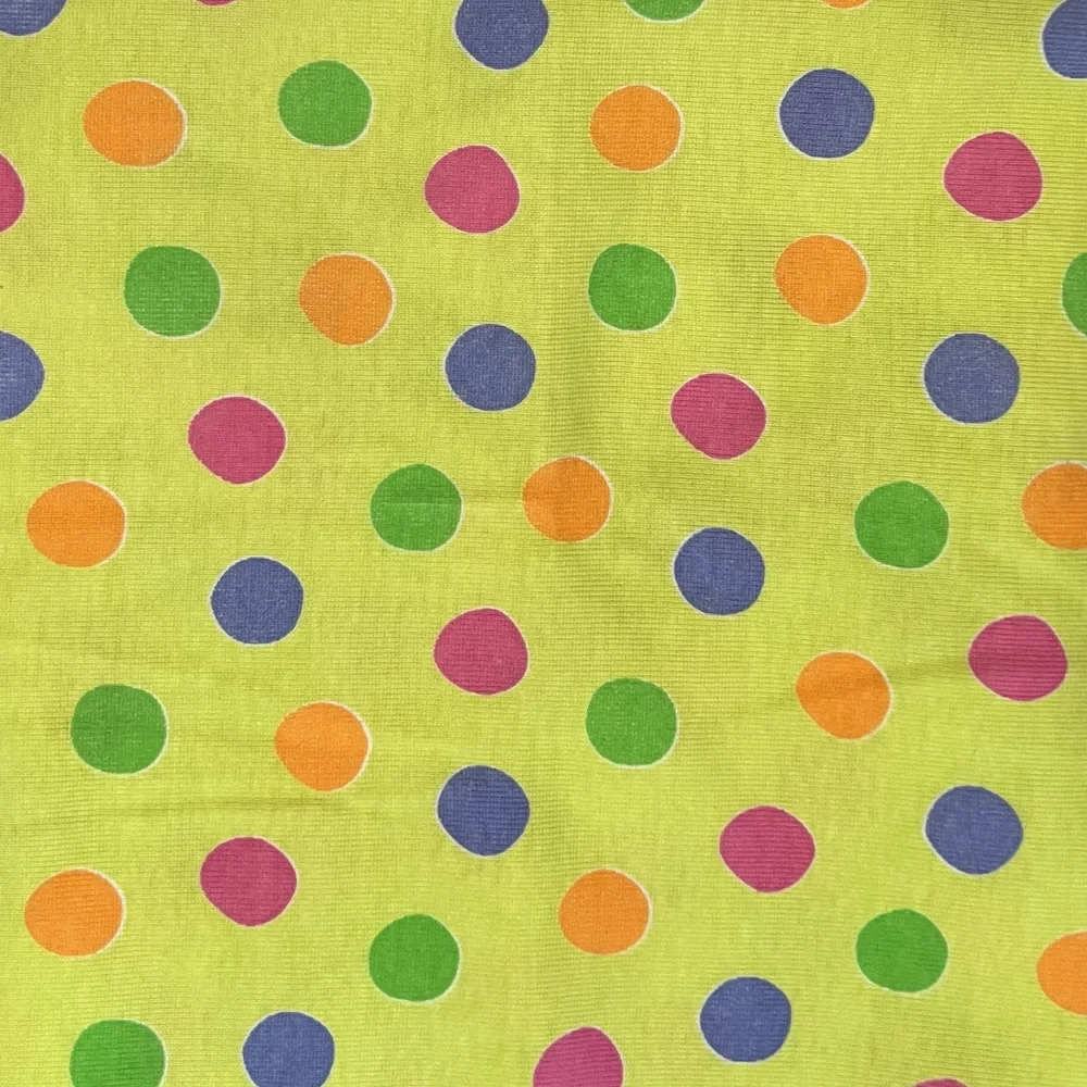 Neon Colored Polka Dots
