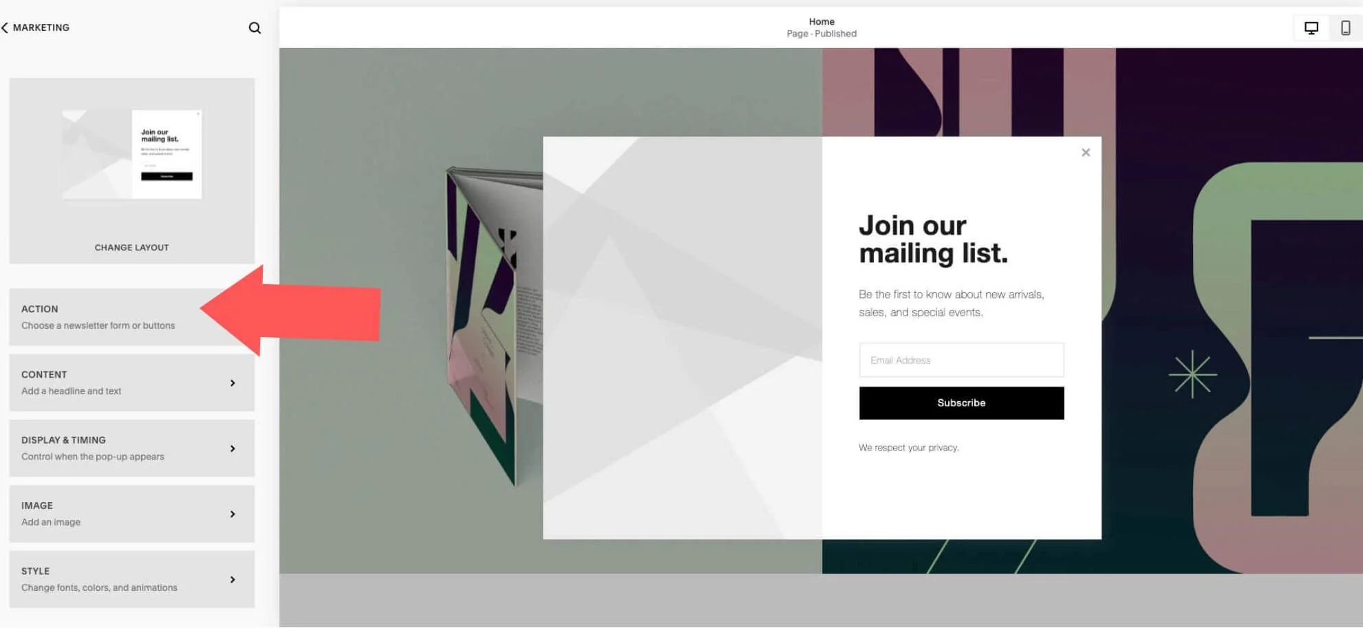 How to Set Up a Pop-Up in Squarespace 7.1: Step-by-Step Guide — Dr. Elizabeth MacLean