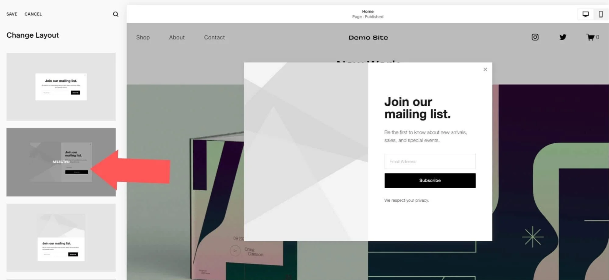 How to Set Up a Pop-Up in Squarespace 7.1: Step-by-Step Guide — Dr. Elizabeth MacLean