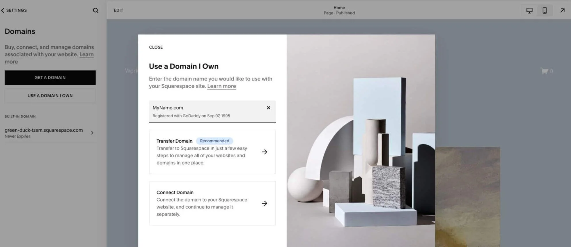 Three Simple Ways to Customize the Built-in Domain in Squarespace — Dr ...