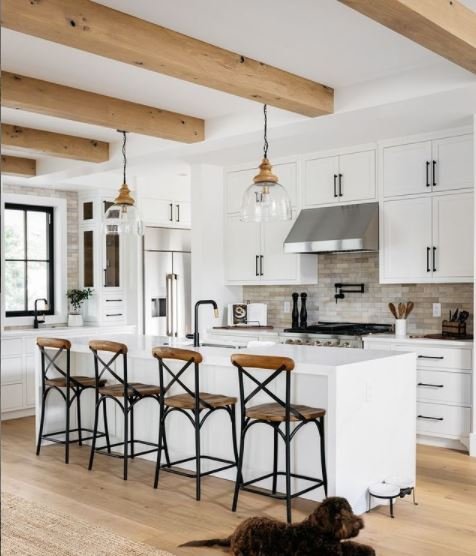 Faux Ridge Beams & Rafters — *Karmanah Wood Design