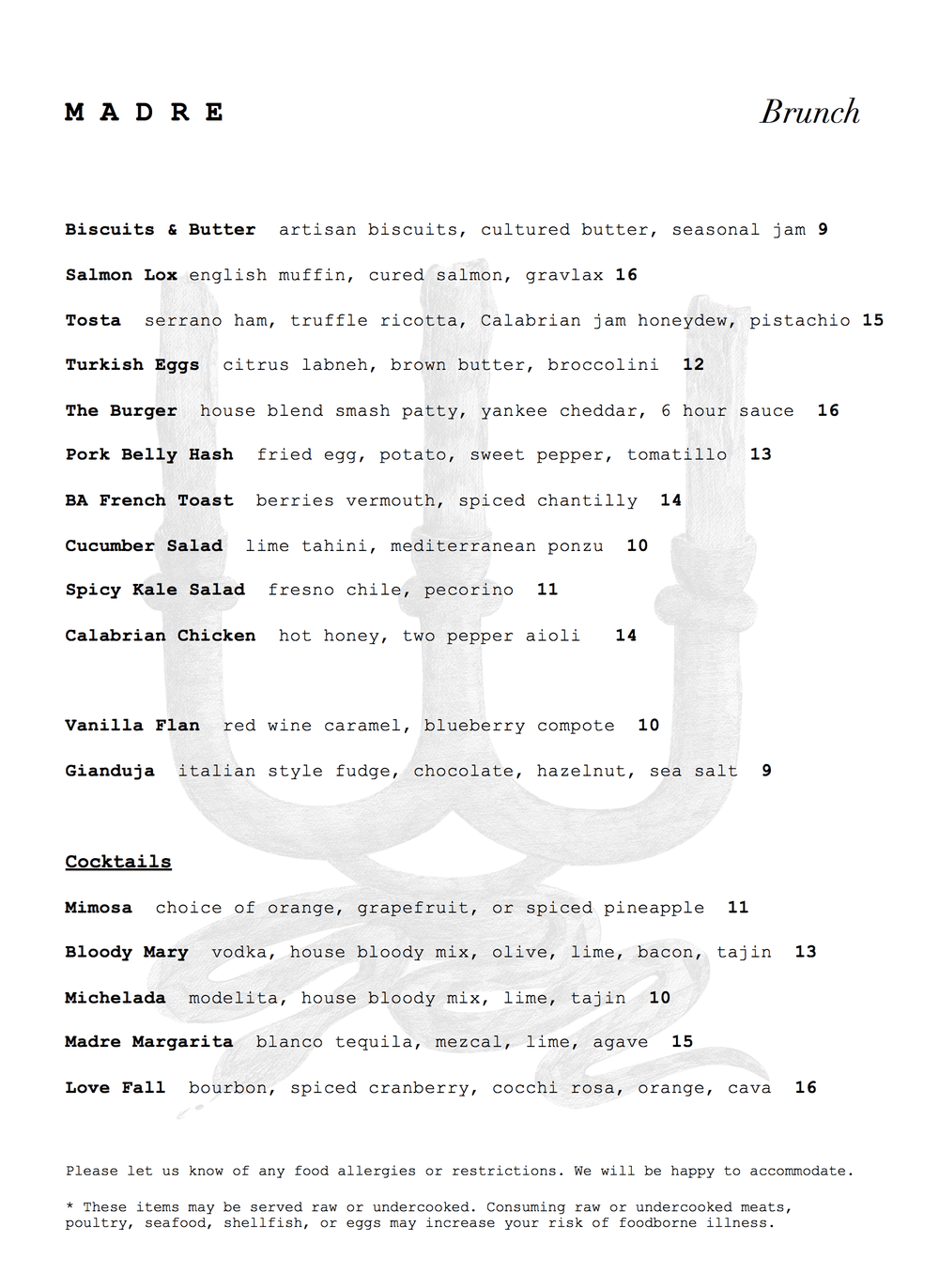 Brunch — madre